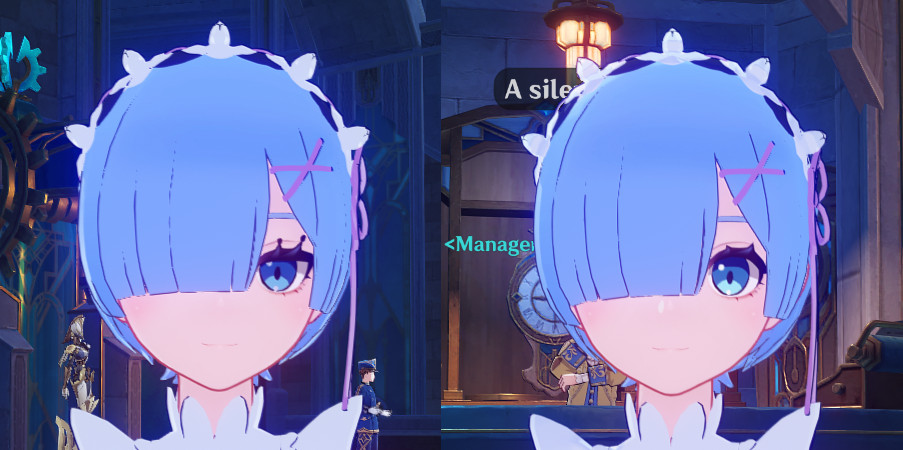 Rem/Ram over Furina Mod for Genshin Impact | GI Mods