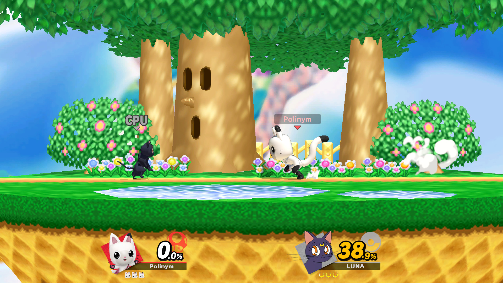 Pandy Paws over Mario (Request) Mod for Super Smash Bros. Ultimate | SSBU Mods