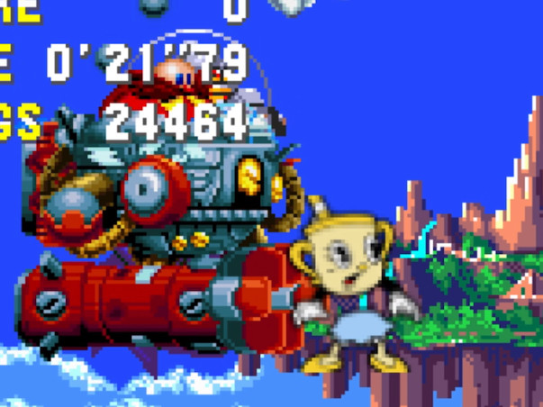Klepto Mobile over big arms Mod for Sonic 3 A.I.R. | S3AIR Mods