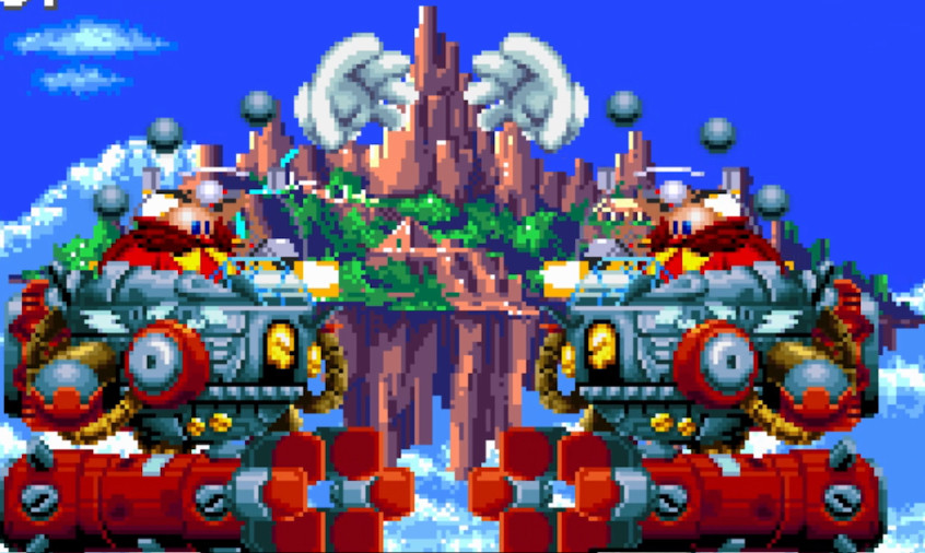 Klepto Mobile over big arms Mod for Sonic 3 A.I.R. | S3AIR Mods