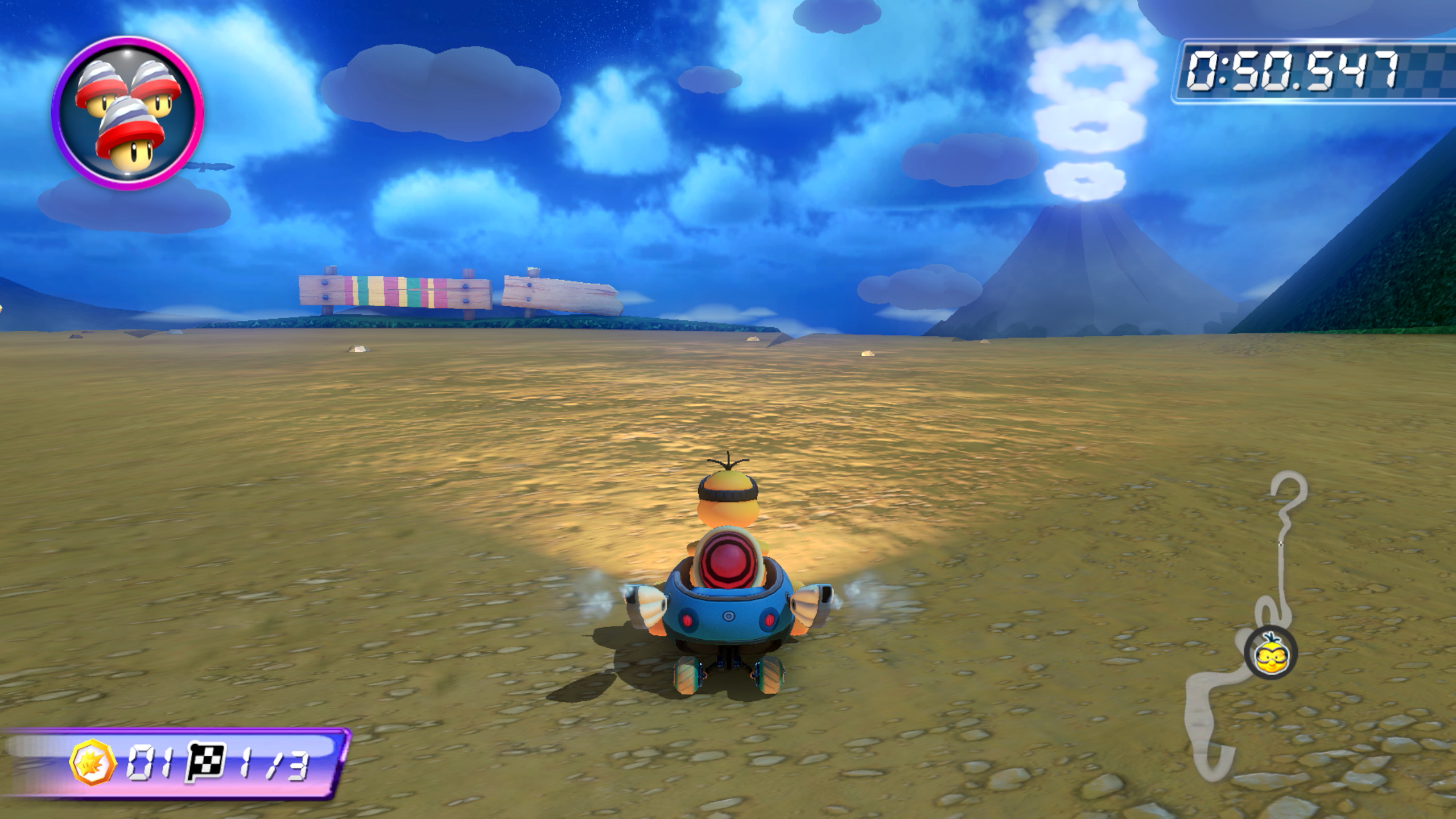 GCN DK Mountain at night Mod for Mario Kart 8 Deluxe | MK8D Mods