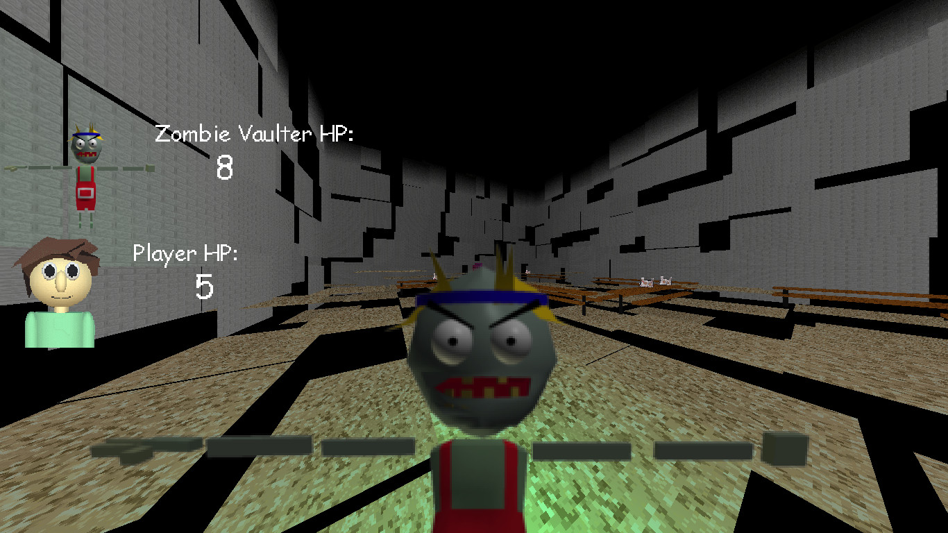 Zombie Vaulter Takeover Fan-Remastered Mod for Baldi's Basics | Baldi Mods