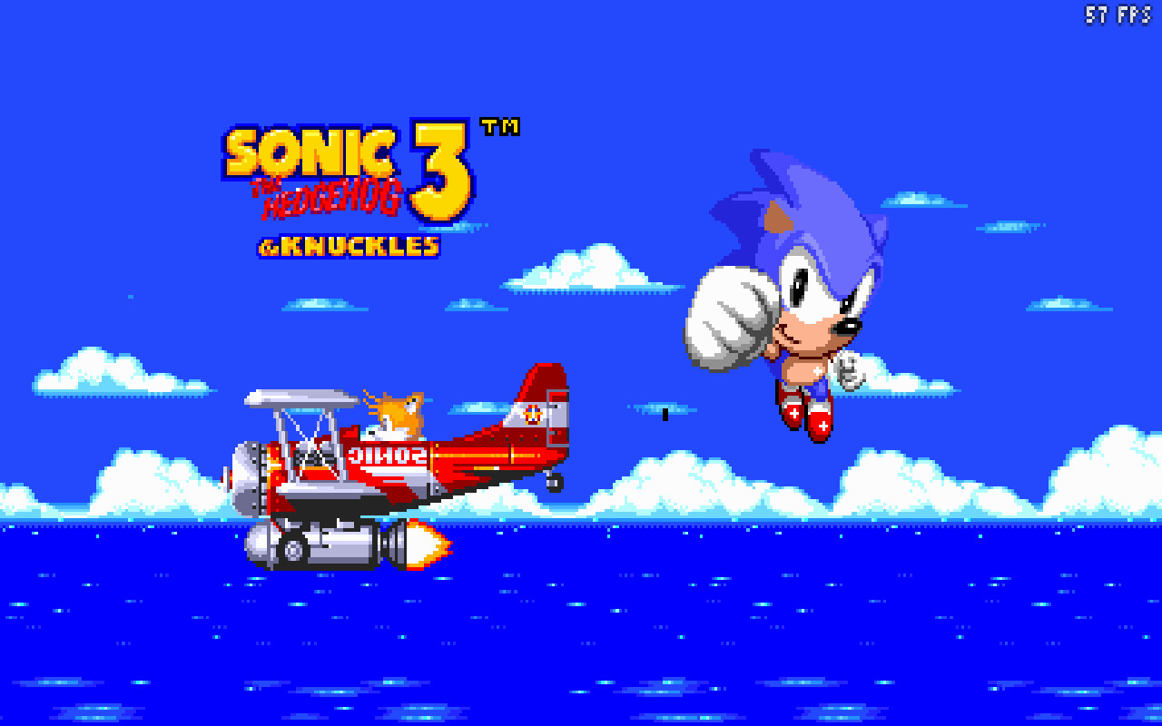 End pose Sonic 3 part one Mod for Sonic 3 A.I.R. | S3AIR Mods