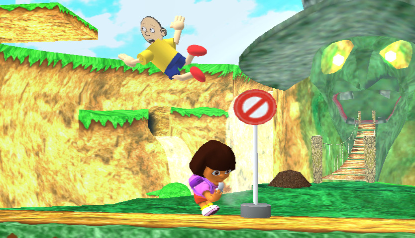 Dora The Explorer for PMEX Remix Isabelle Mod for Super Smash Bros ...
