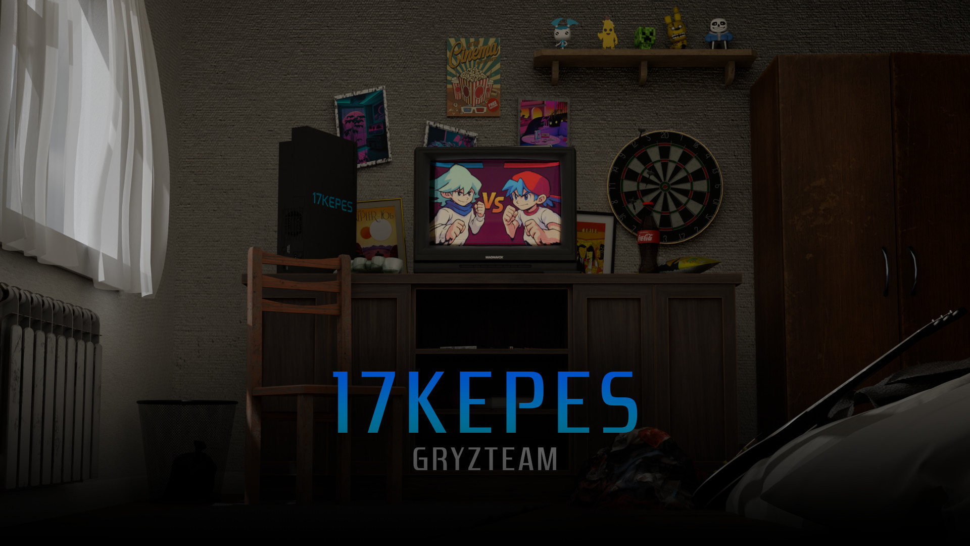 FNF: 17KEPES - PS2 STYLIZED MOD Mod for Friday Night Funkin' | FNF Mods