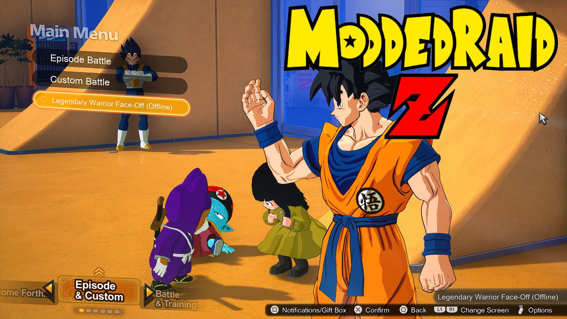 ModdedRaidZ (Customizable Legendary Warrior) Mod for Dragon Ball ...