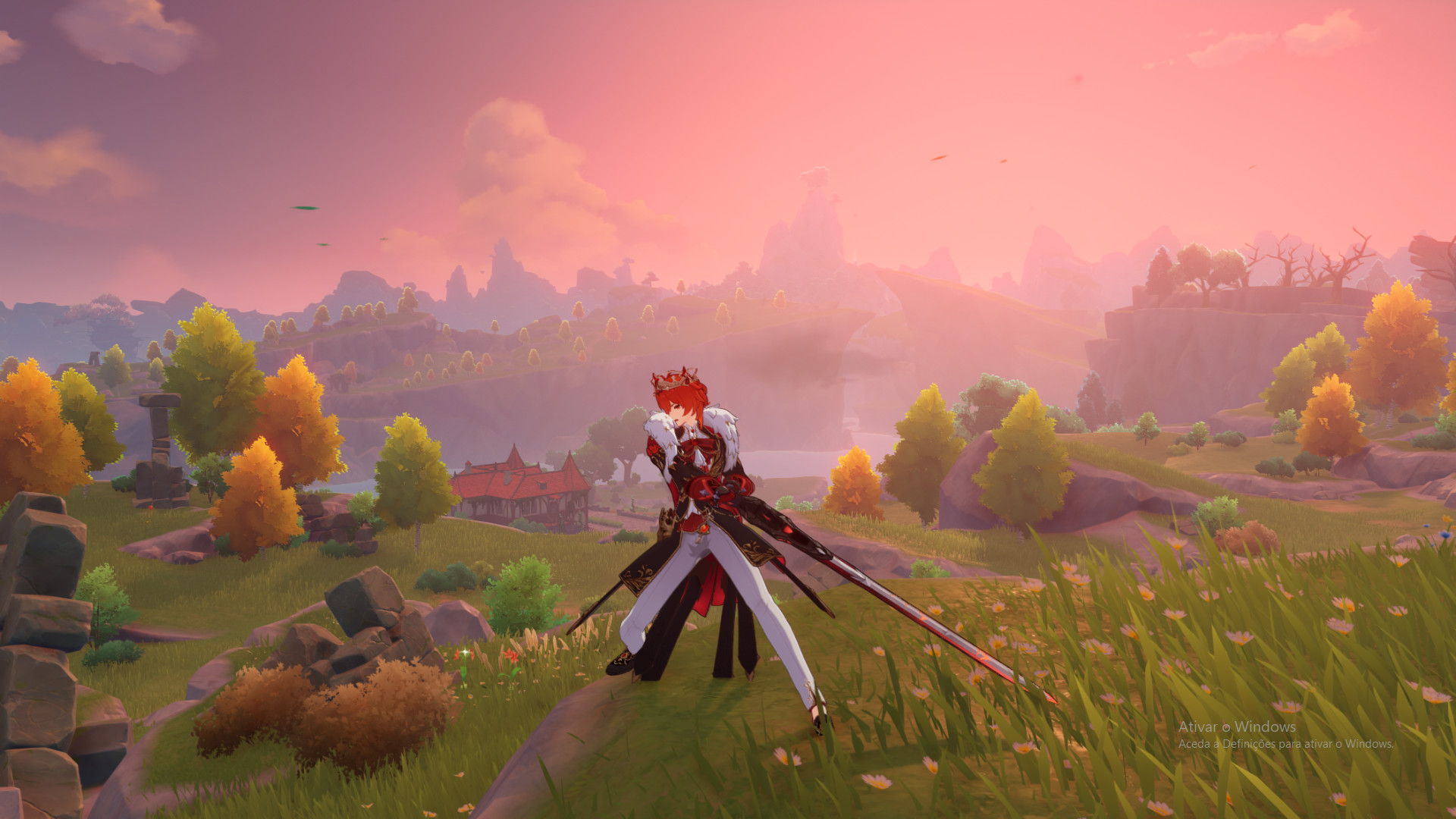 Royalty Diluc Mod for Genshin Impact | GI Mods