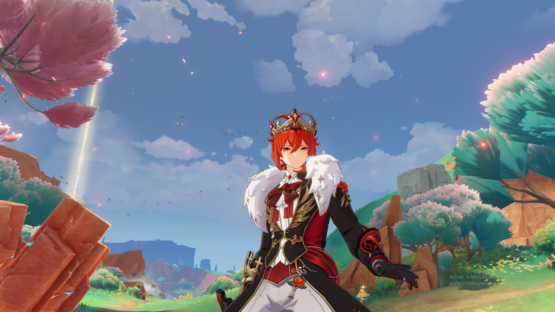 Royalty Diluc Mod for Genshin Impact | GI Mods