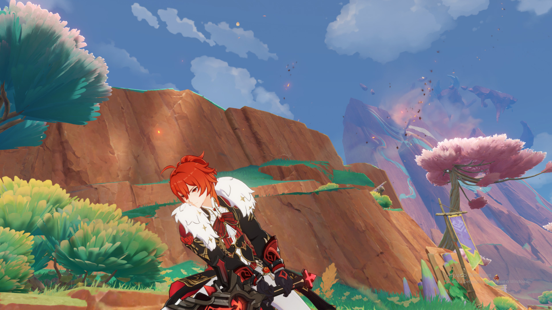 Royalty Diluc Mod for Genshin Impact | GI Mods