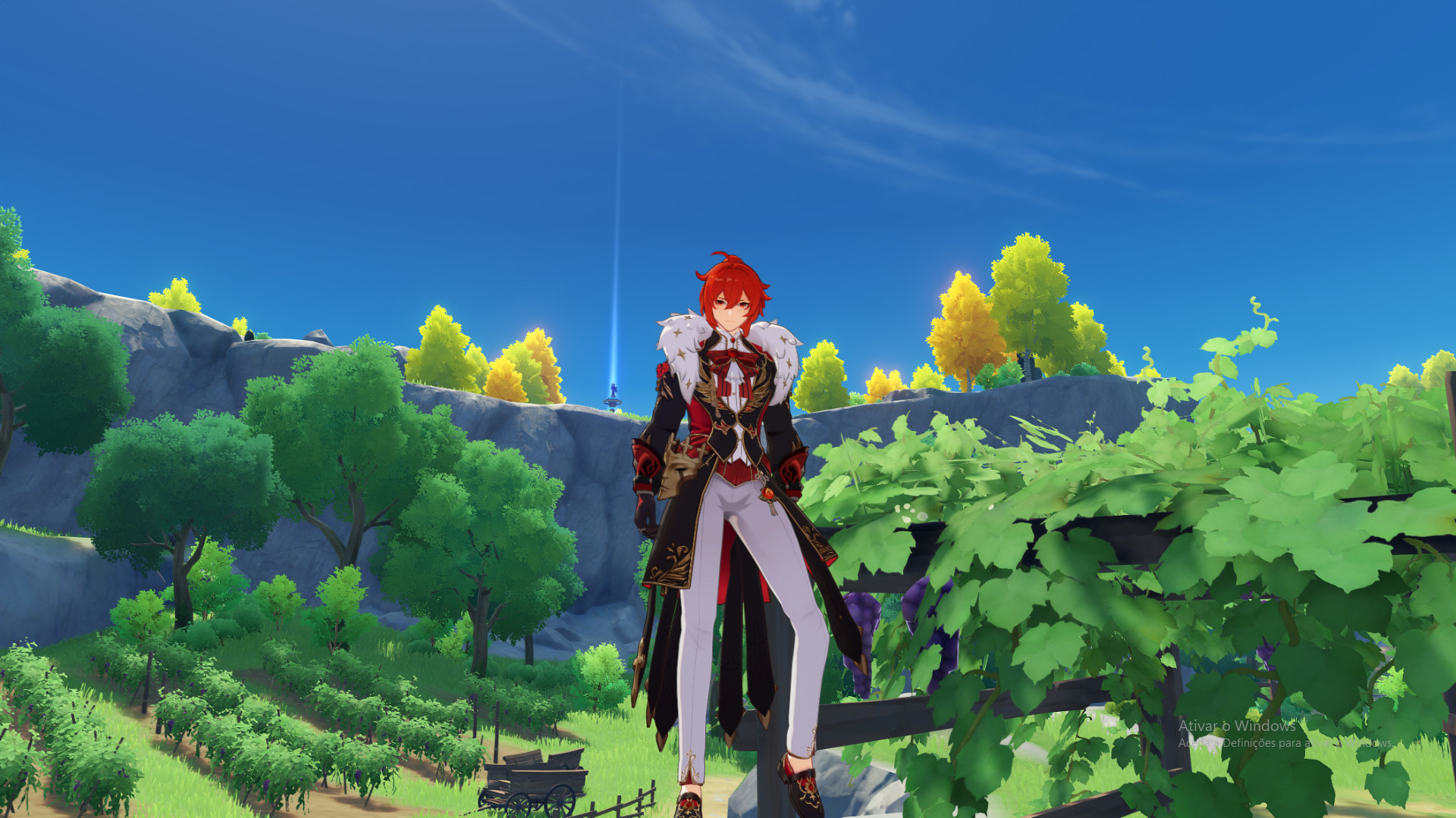 Royalty Diluc Mod for Genshin Impact | GI Mods