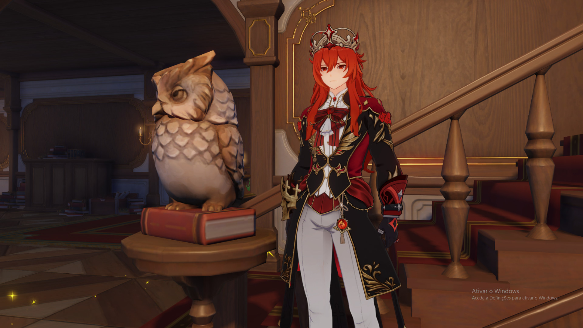 Royalty Diluc Mod for Genshin Impact | GI Mods