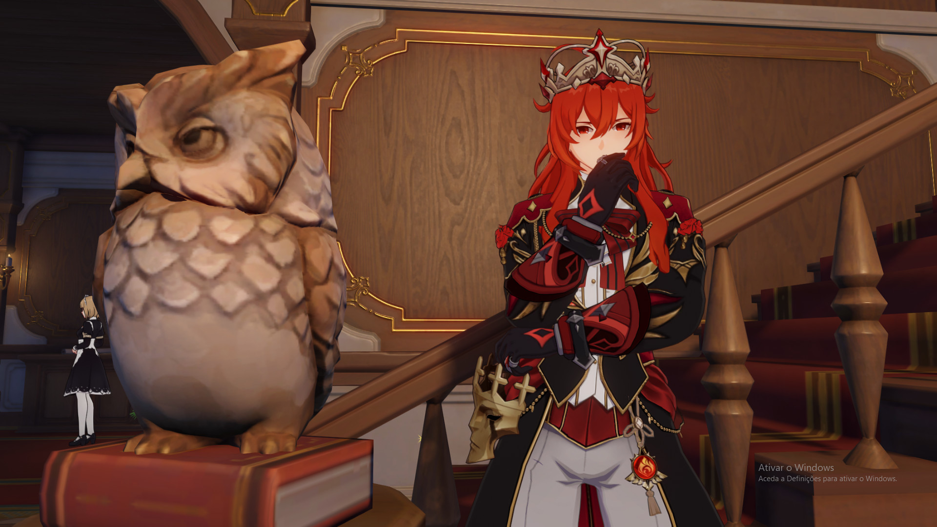 Royalty Diluc Mod for Genshin Impact | GI Mods