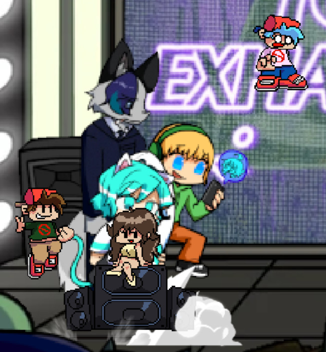 Total Exhaustion(FNF/VS Giraffe) Mod for Super Smash Bros. Crusade ...