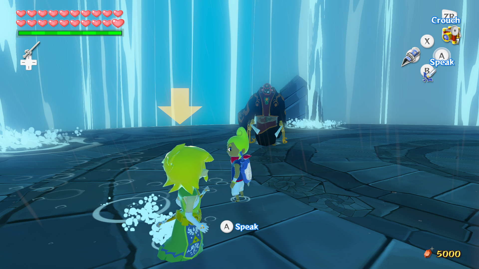 Link over Princess Zelda Mod for The Legend of Zelda: The Wind Waker HD ...