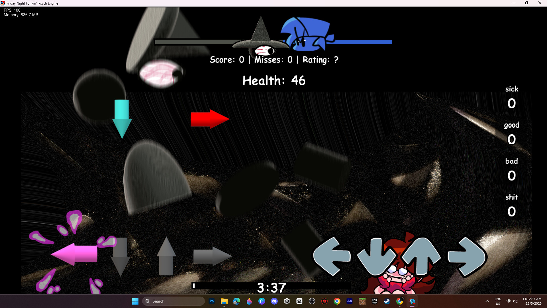 FNF Dave And Bambi Grayness Edition Mod for Friday Night Funkin' | FNF Mods