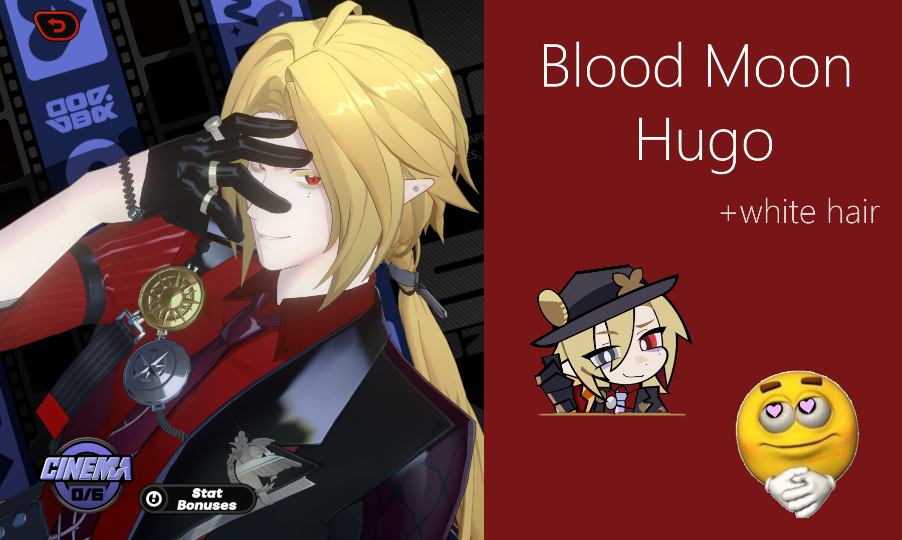 Blood Moon Hugo Mod for Zenless Zone Zero | ZZZ Mods