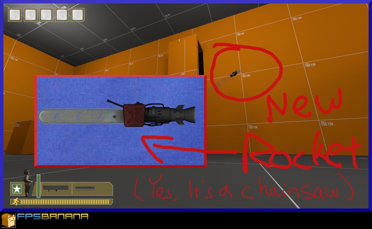 Badass Chainsaw Launcher Mod for Day of Defeat: Source | DoD:S Mods