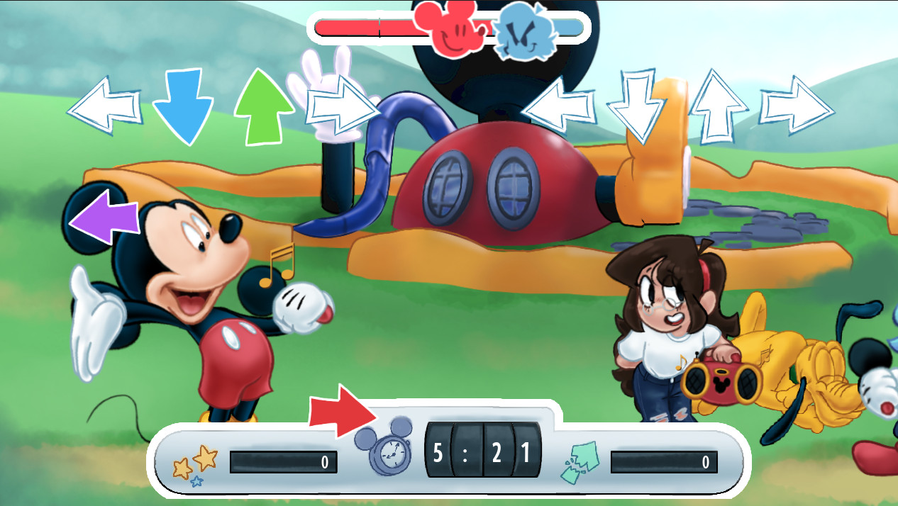 Vs. Mouse: Clubhouse Birthday Party Mod for Friday Night Funkin' | FNF Mods