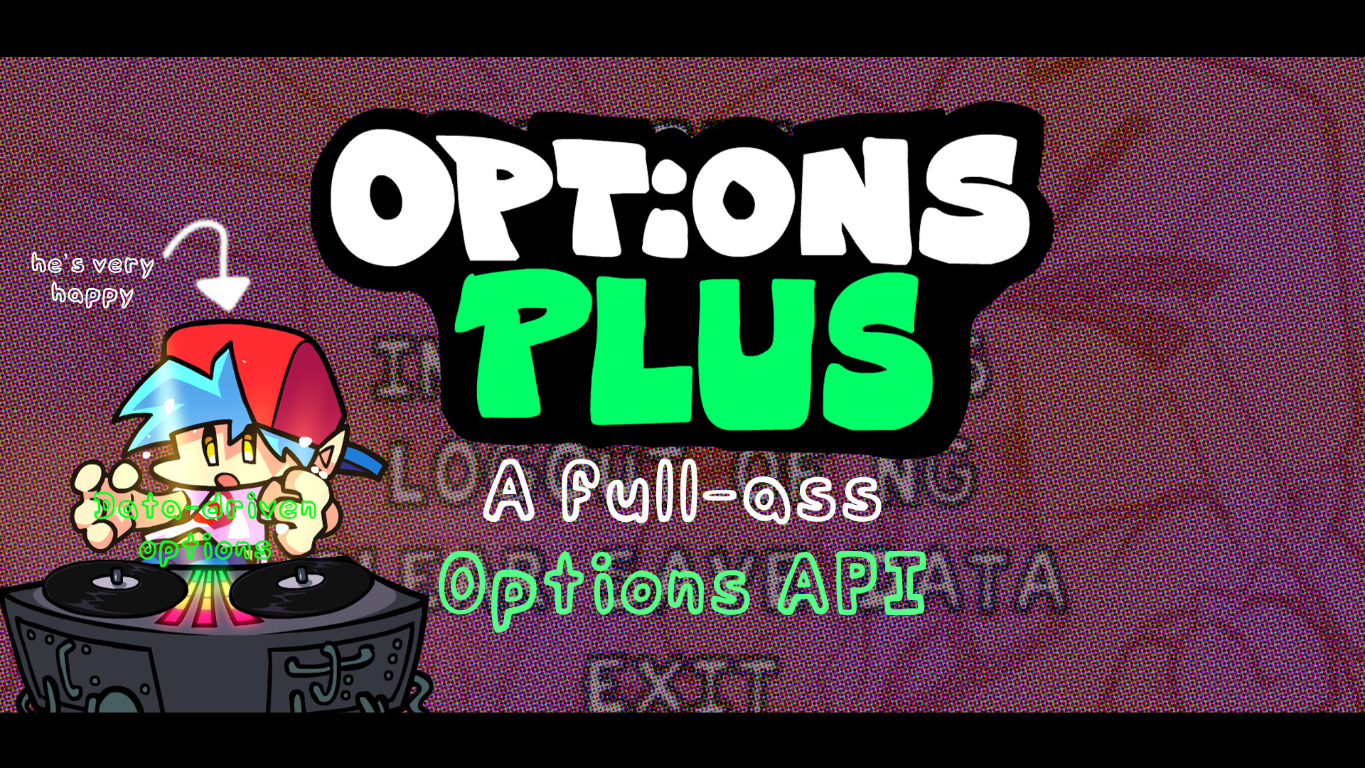 [V-Slice] Options+ Mod for Friday Night Funkin' | FNF Mods