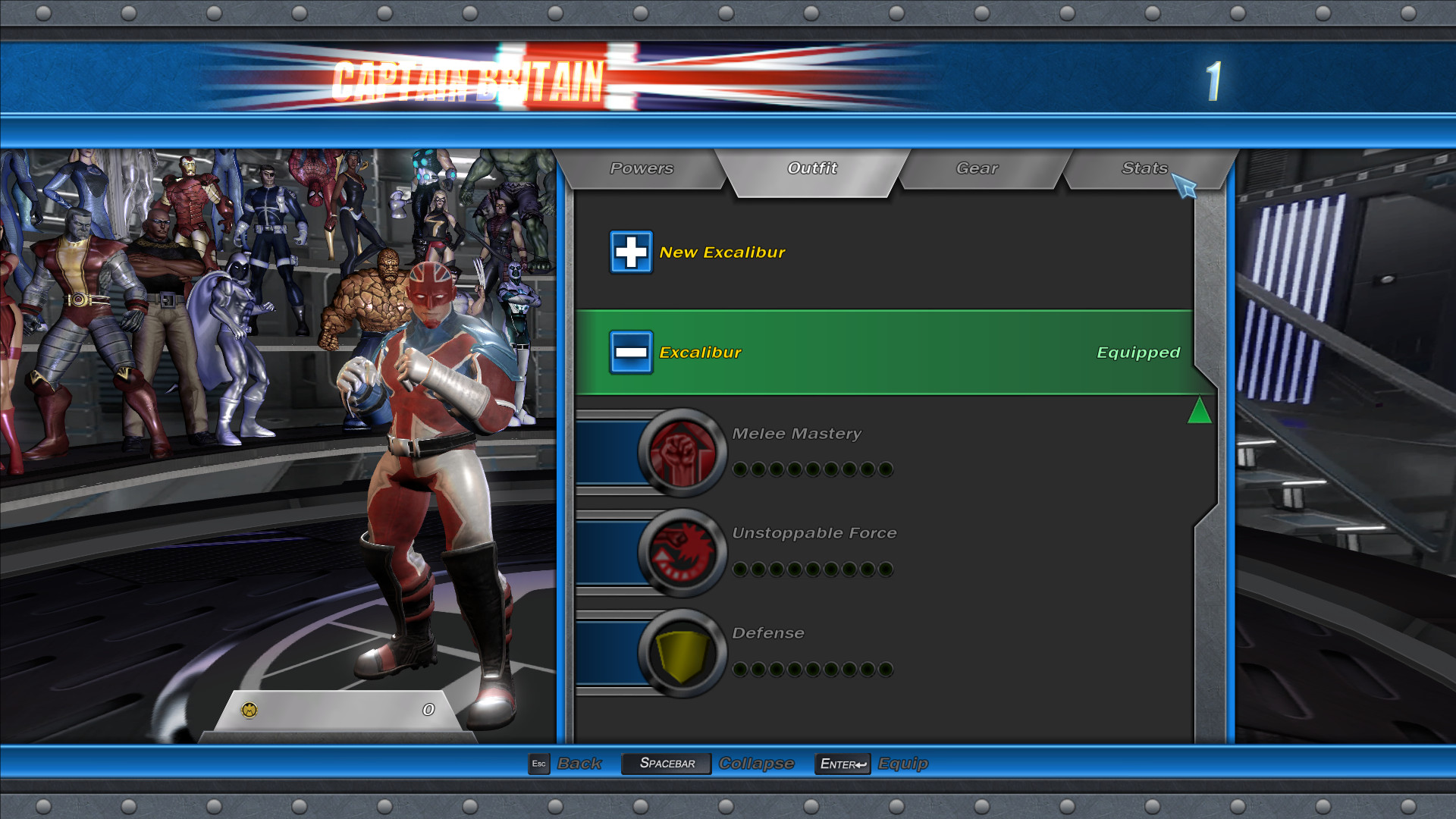 Captain Britain - Marvel Strike Force Mod for Marvel: Ultimate Alliance ...