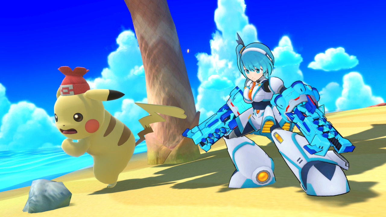 RiCO (MMXD) Over Mega Man Mod for Super Smash Bros. Ultimate | SSBU Mods