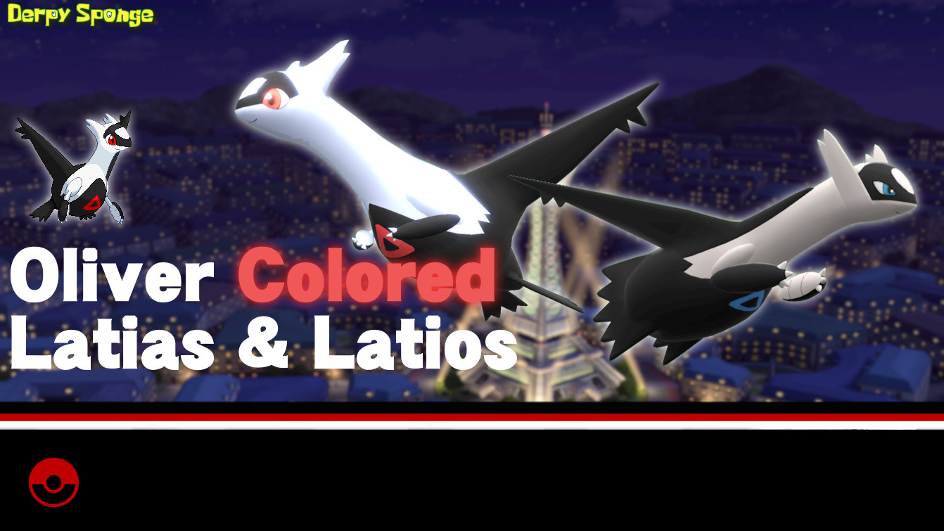 "Oliver" colored Latias & Latios for Ultimate Mod for Super Smash Bros ...