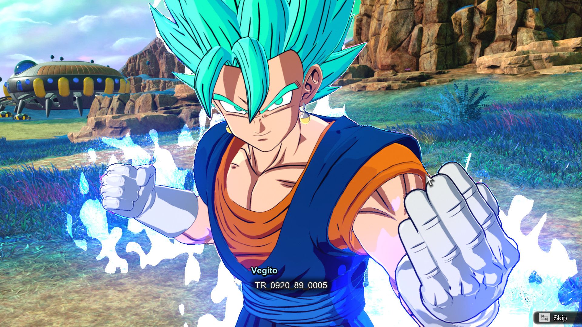 Vegito! (Super) Super Saiyan Blue Barrier Spelled! Mod for Dragon Ball ...