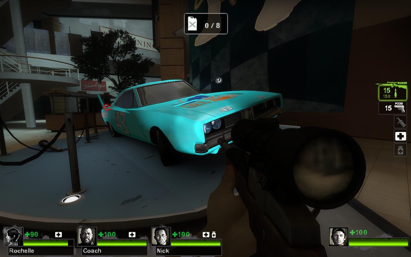From the film "Cars"...The King!!! Mod for Left 4 Dead 2 | L4D2 Mods