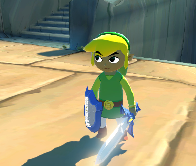 Tan Link Mod for The Legend of Zelda: The Wind Waker HD | WWHD Mods