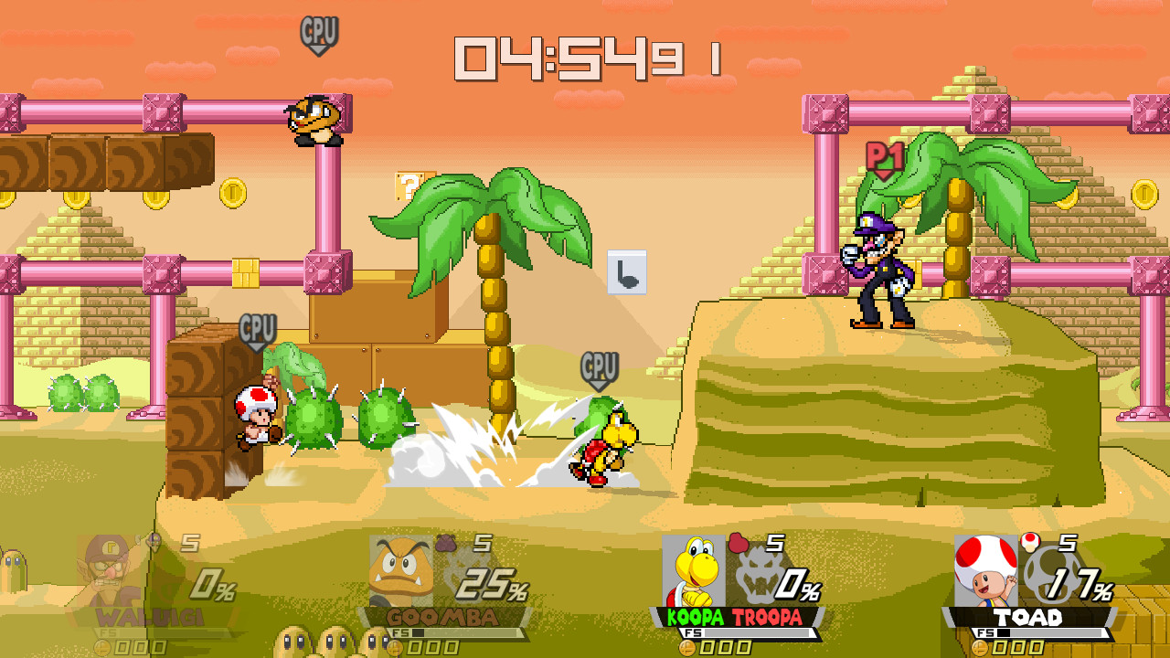 Super Mario Bros. 3 - Desert Hill (9.5/CMC+) Mod for Super Smash Bros ...