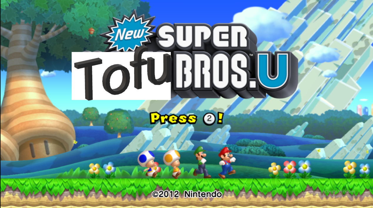 Super Tofu Bros. U Demo Mod for New Super Mario Bros. U / New Super ...