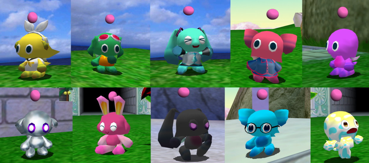 Vocaloid Chao Mod for Sonic Adventure 2 | SA2 Mods