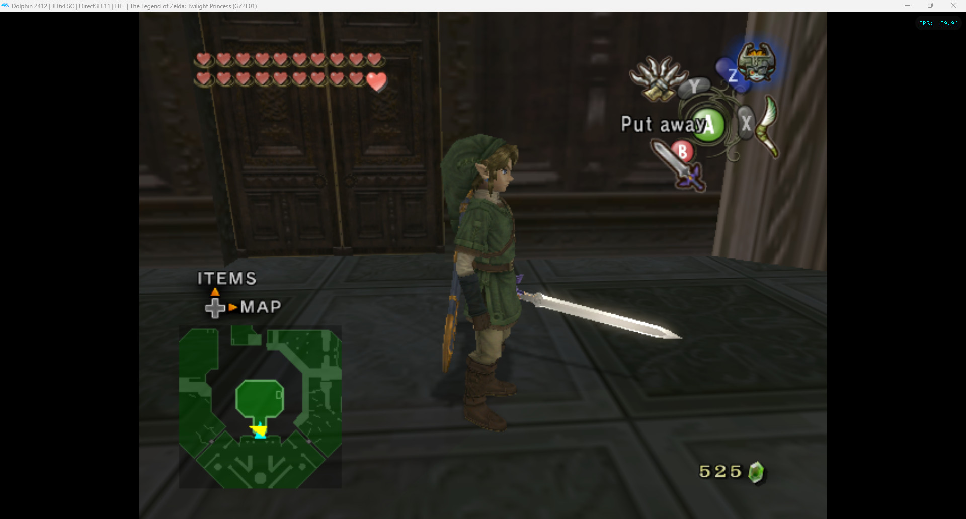 Unhanded Hylian Shield Mod for The Legend of Zelda: Twilight Princess ...