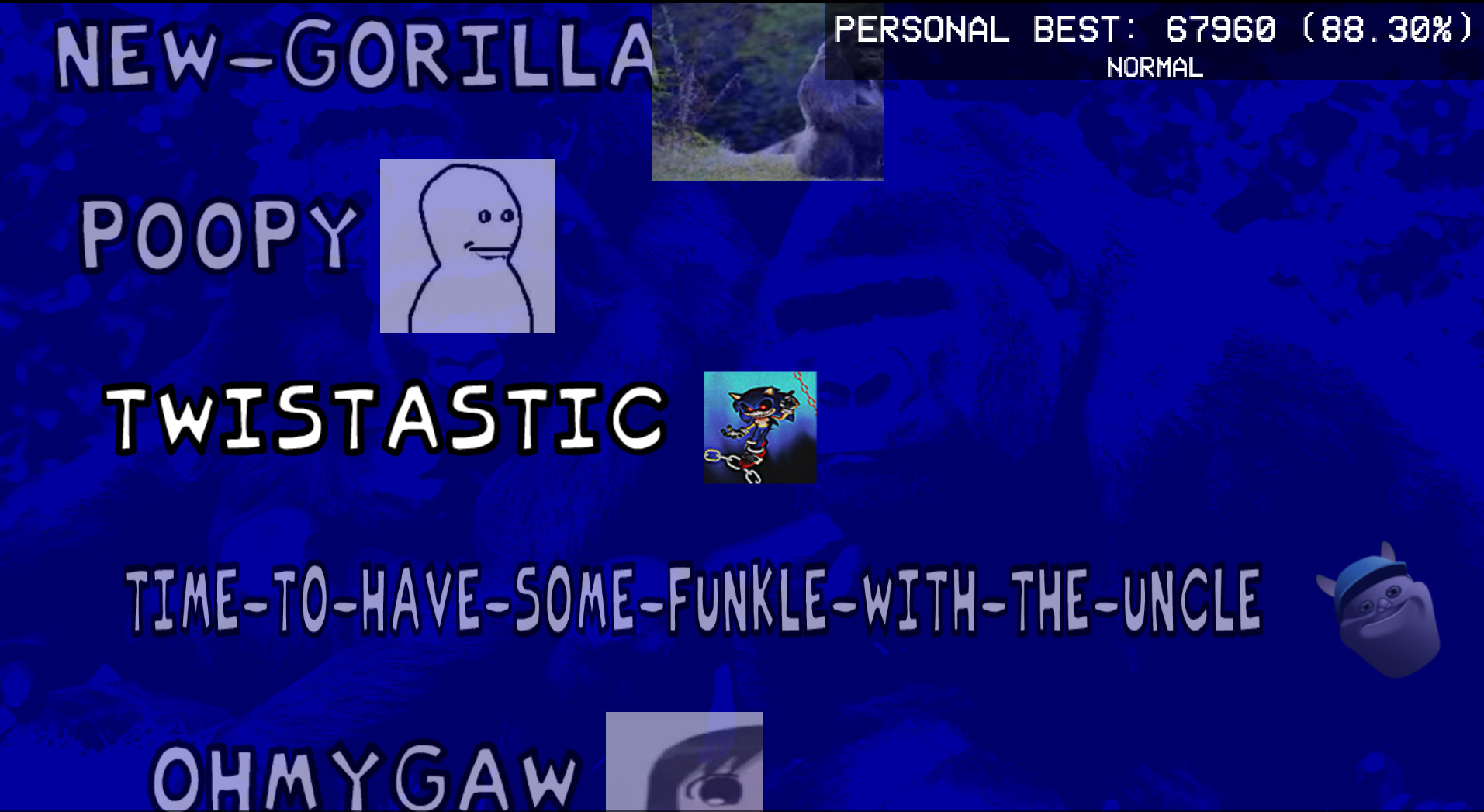 FNF NEW GORILLA (an update Kinda mini yeah) Mod for Friday Night Funkin ...