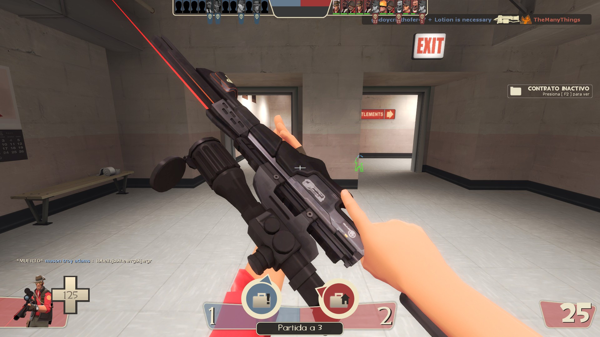 Machina Laser Fix (Casual Compatible) Mod for Team Fortress 2 | TF2 Mods