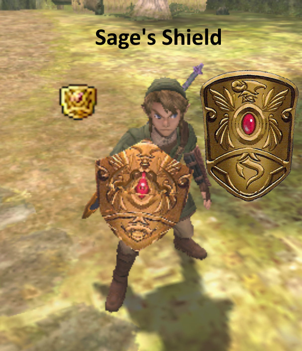 Hylian Shield || Fire Emblem Shields Mod for The Legend of Zelda ...