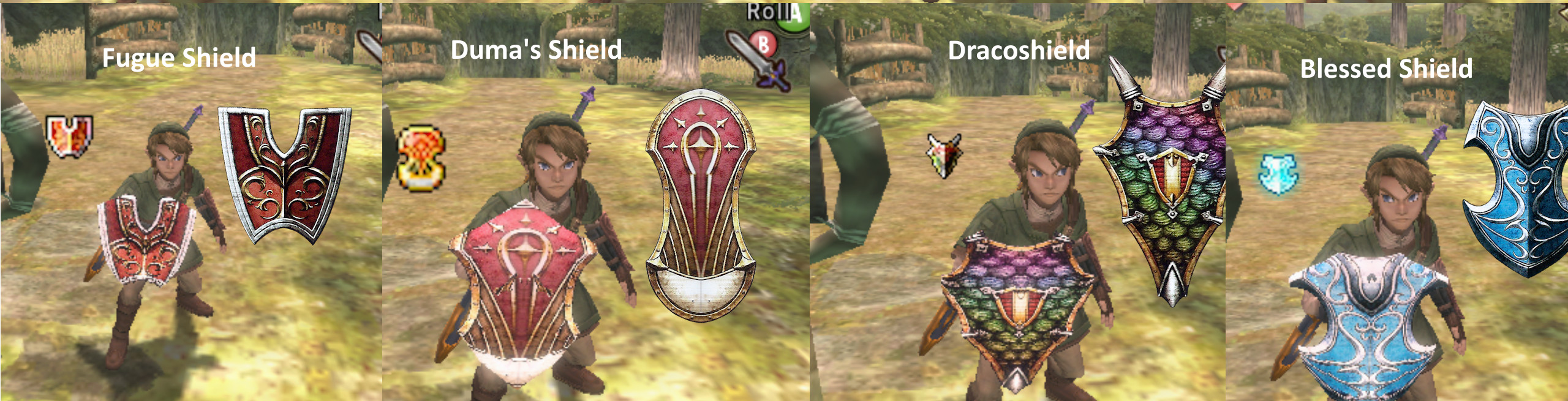 Hylian Shield || Fire Emblem Shields Mod for The Legend of Zelda ...