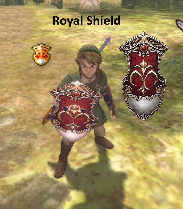 Hylian Shield || Fire Emblem Shields Mod for The Legend of Zelda: Twilight Princess | LoZ:TP Mods