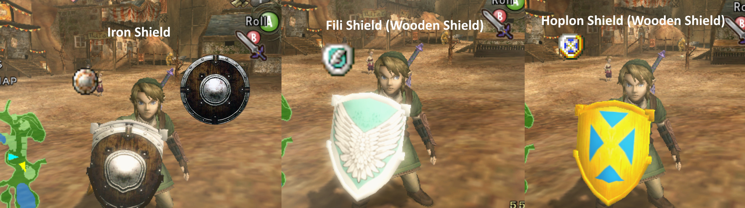 Wooden Shield || Fire Emblem Shields Mod for The Legend of Zelda ...