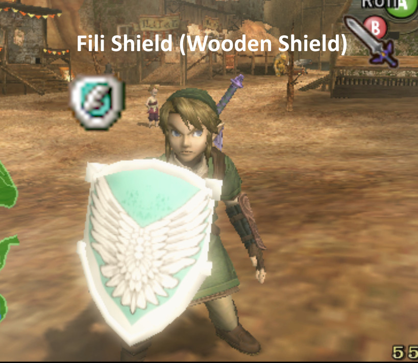 Wooden Shield || Fire Emblem Shields Mod for The Legend of Zelda: Twilight Princess | LoZ:TP Mods