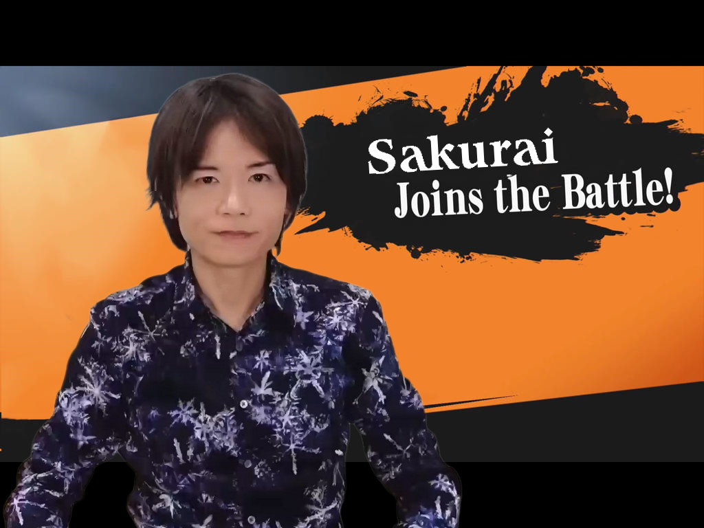 Masahiro Sakurai over Ryu Mod for Super Smash Bros. Ultimate | SSBU Mods