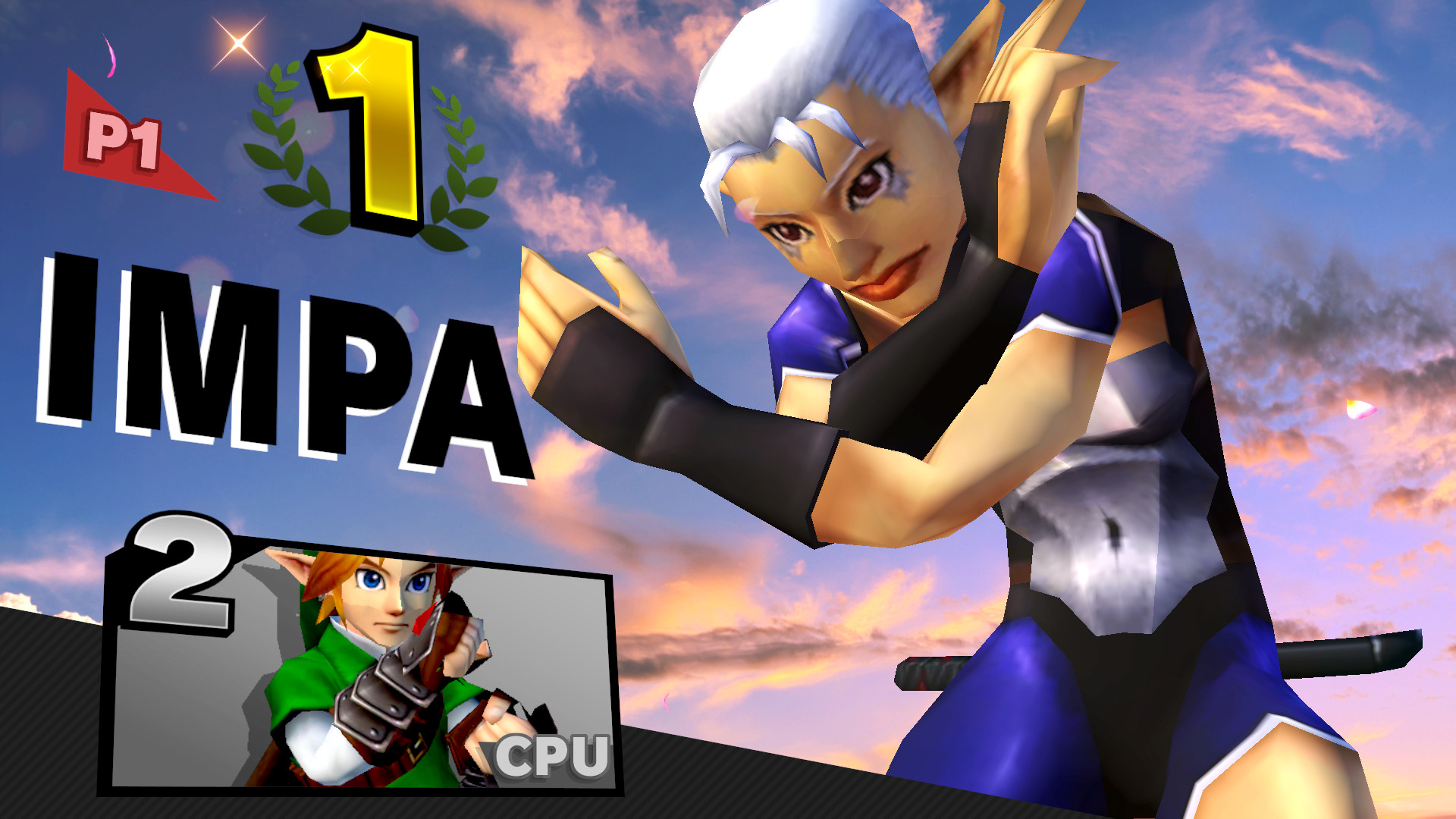 Ocarina of Time Impa over Sheik Mod for Super Smash Bros. Ultimate ...