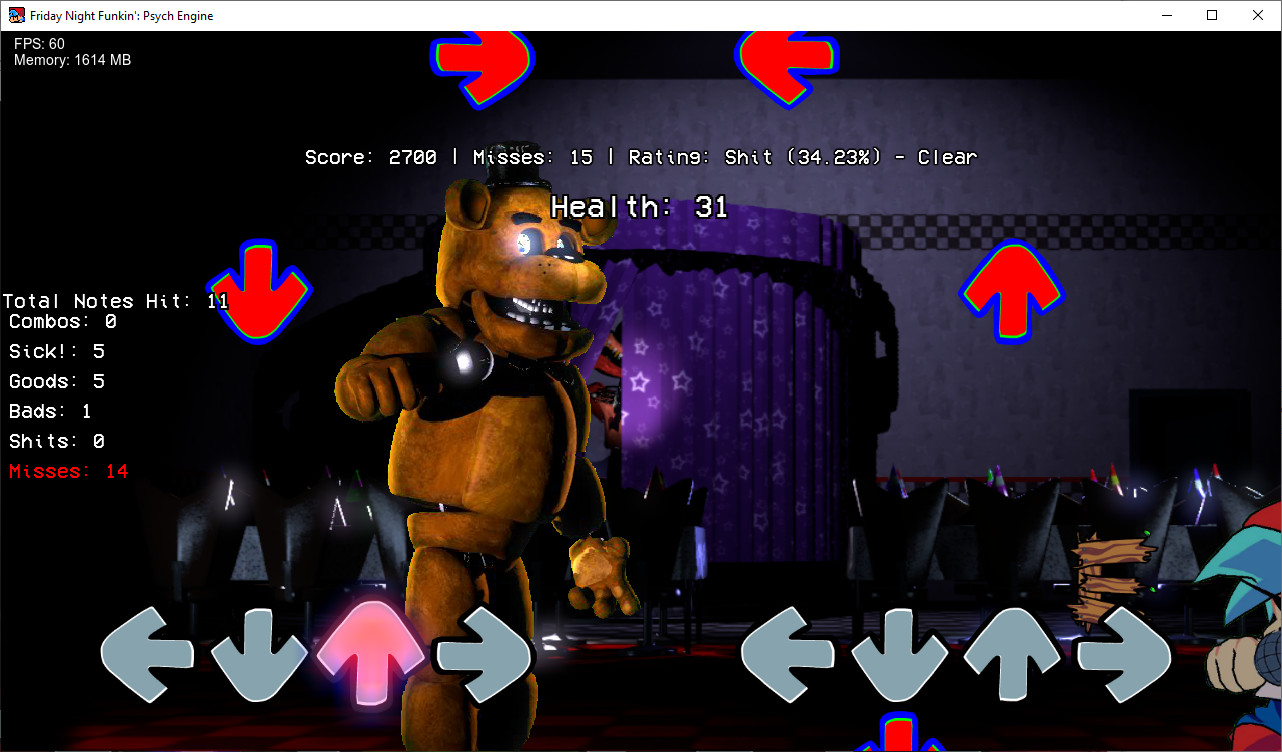 VS FNAF 1 BUT THE HAPPIEST DAY MY TAKE Mod for Friday Night Funkin' | FNF Mods