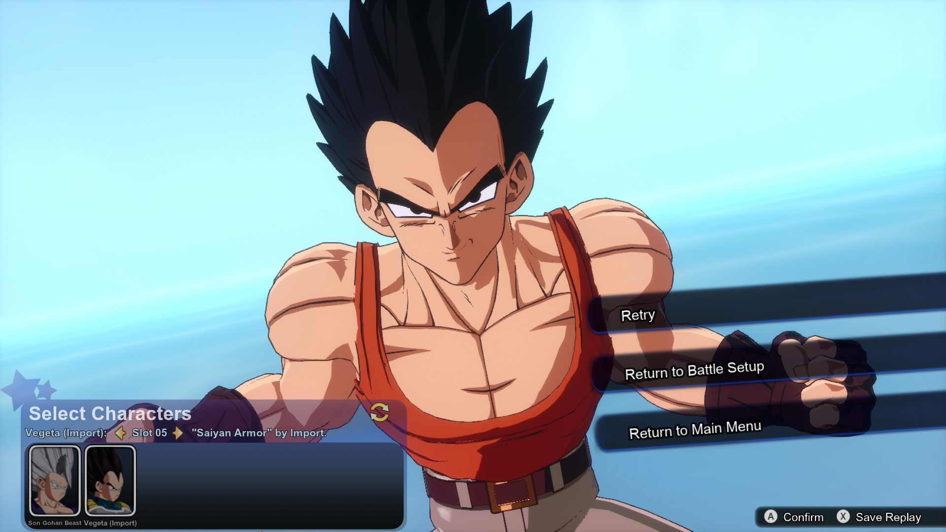 Vegeta (Import) Mod for Dragon Ball: Sparking! ZERO | DBSZ Mods