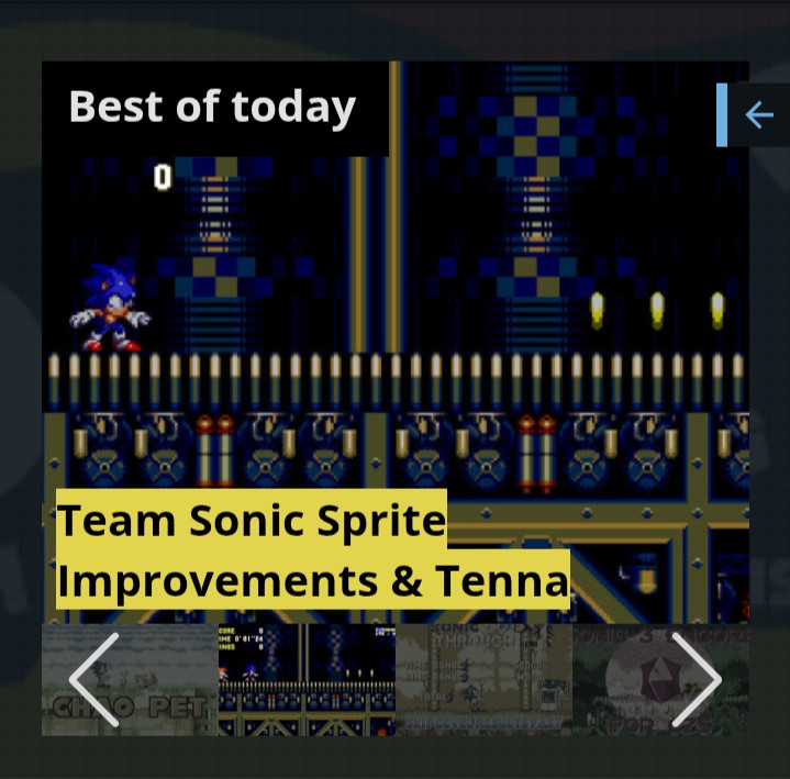 Team Sonic Sprite Improvements & Tenna Mod for Sonic 3 A.I.R. | S3AIR Mods
