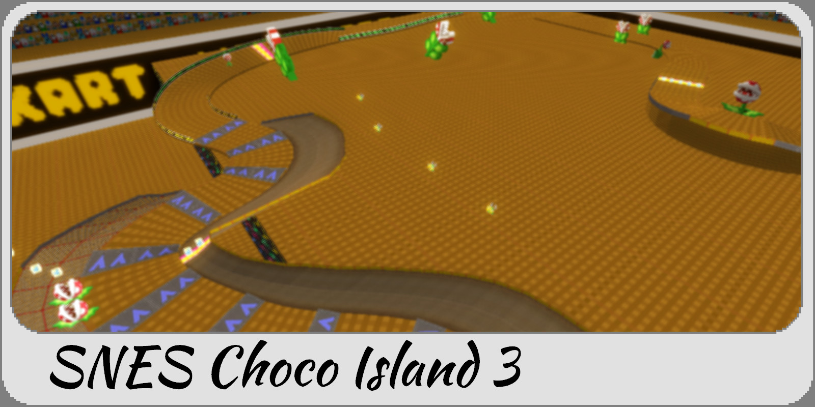 SNES Choco Island 1,2 and 3!! Mod for Mario Kart Wii | MKWii Mods