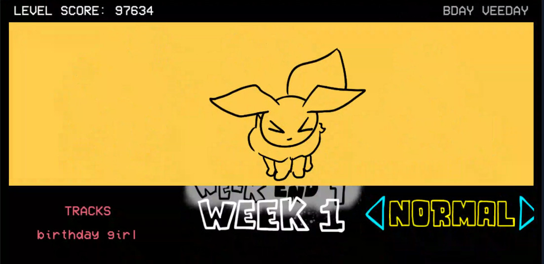 vs eevee V-slice port Mod for Friday Night Funkin' | FNF Mods