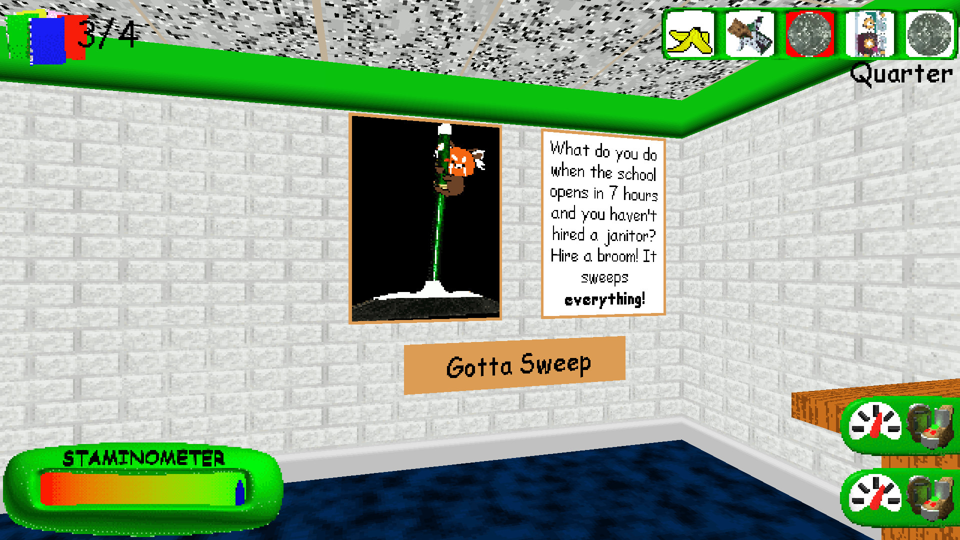 Sody as Gotta Sweep (kinda) Mod for Baldi's Basics | Baldi Mods