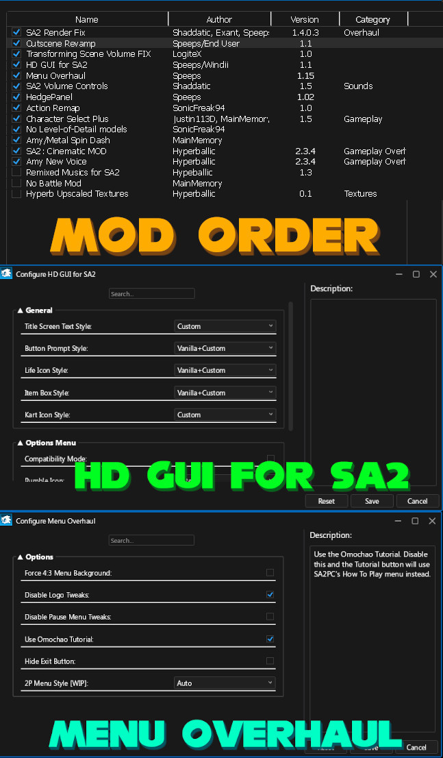 SA2: Cinematic Textures Mod for Sonic Adventure 2 | SA2 Mods