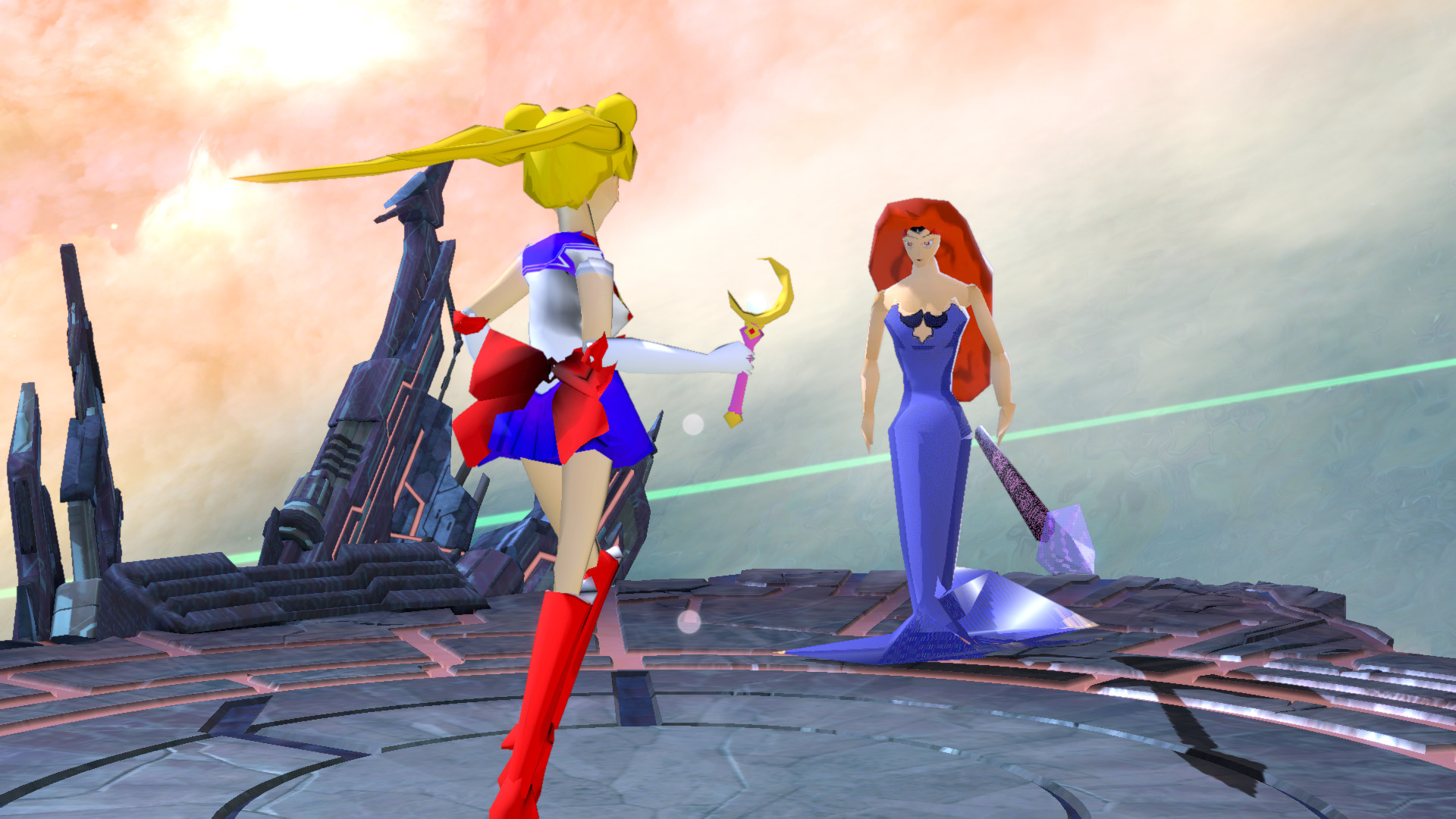 Sailor Moon Serena over Palutena Mod for Super Smash Bros. Ultimate ...